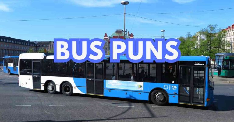 161+ Bus Puns: the Ultimate List of Jokes, Captions & Slogans for 2026 ...